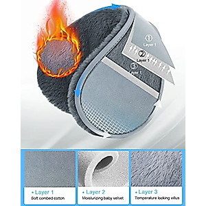 MUSICOZY Sleep Headphones Wireless Bluetooth 5.2 Sports Headband, Bluetooth Ear Muffs for Winter Side Sleepers Workout Running Insomnia Travel Yoga Office Cool Gadgets Tech Unique Gifts, 2 Pack