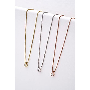 Ted Baker London Sininaa Crystal Pendant Necklace For Women (Gold/Crystal)