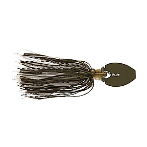 Berkley SlobberKnocker Fishing Jig, Green Pumpkin Shad, 3/8 oz