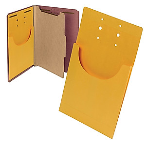 Smead File Retention Jacket, 3/4" Expansion, Letter/Legal, Kraft, 100 per Carton (68196)