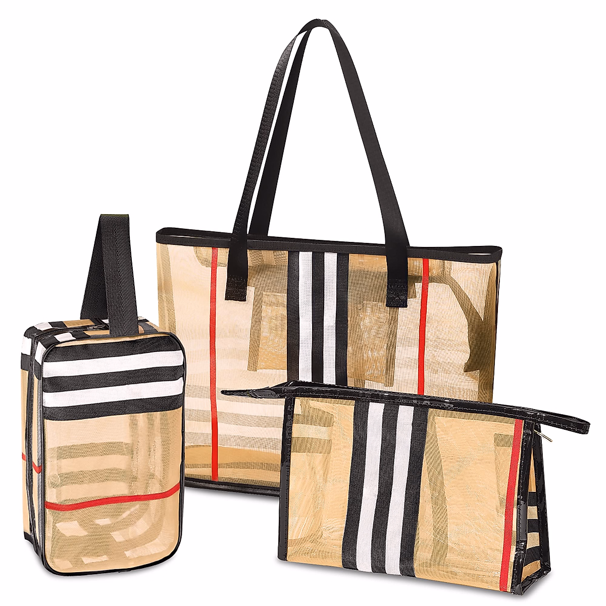 kancehinage Nail Polish Organizer Bag, Double Layer Large Nail Polish Organizers Case Portable Carrying Bag 2