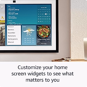 All-new Amazon Echo Show 15 | A stunning HD 15.6" smart kitchen TV for home organization with Alexa