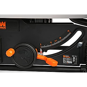 WEN TT0811 11-Amp 8.25-Inch Compact Benchtop Jobsite Table Saw, Black