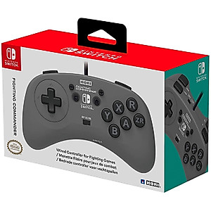 HORI Nintendo Switch Fighting Commander Officially Licensed By Nintendo - Nintendo Switch