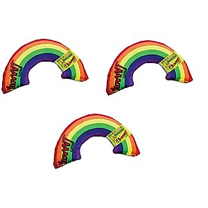 Yeowww! 100% Organic Catnip Rainbow Toy, 3 Pack