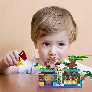 Mini Bear House Building Blocks Set - Game Room Building Toy Set for Kids, Compatible with Lego Childrens Day, Toy for Girls and Boys Ages 8+ (233 Pieces)