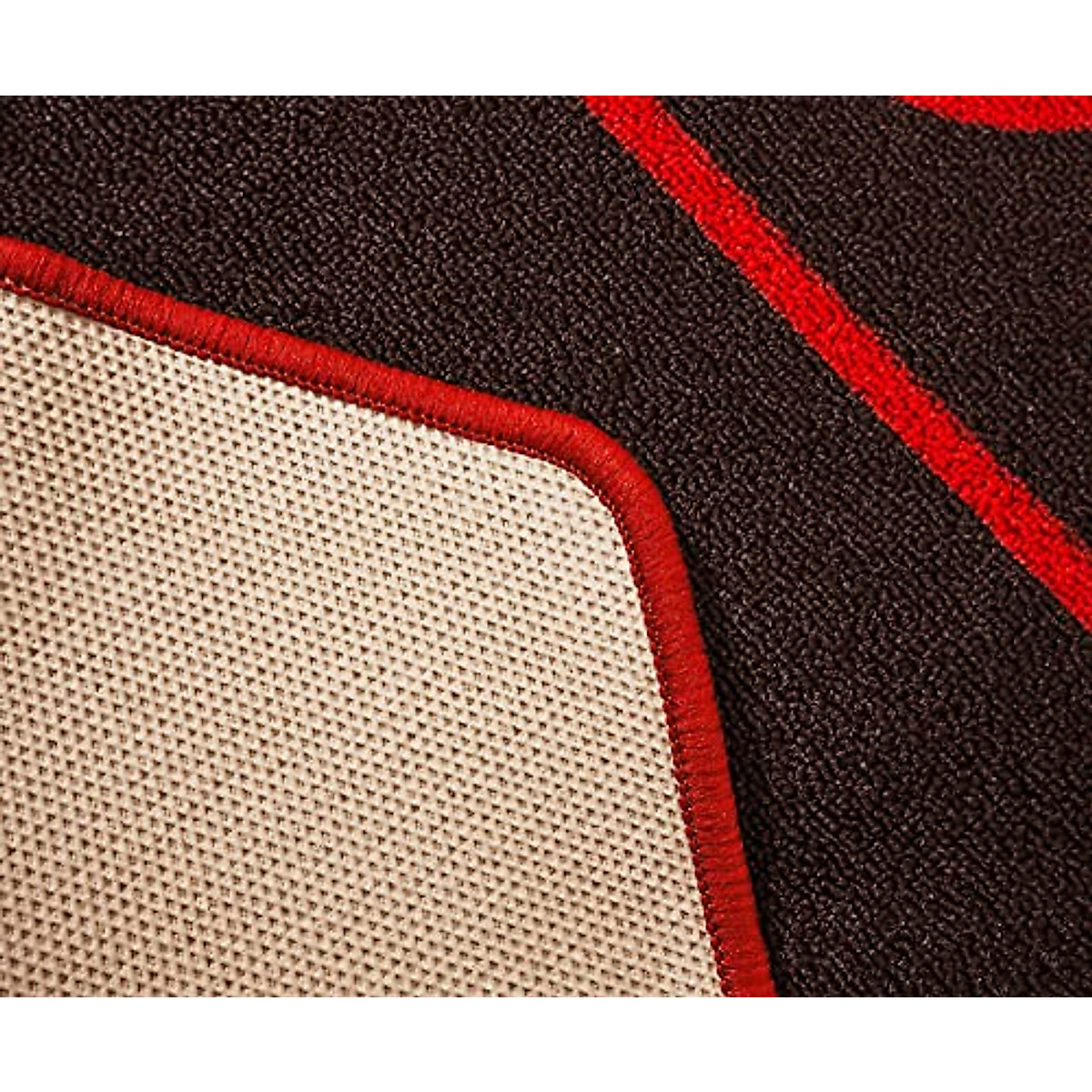 Dungeons & Dragons Red D20 Dice Printed Area Rug | Indoor Floor Mat, Accent Rugs For Living Room and Bedroom, Home Decor For Kids Playroom | Dungeon Master Gifts And Collectibles | 52 x 45 Inches