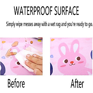 Kids Travel Tray for Toddler Car Seat, Toddler Car Seat Tray Organizer with Sturdy Play Table and Phone Holder, Road Design Enables Snack Play, Pink