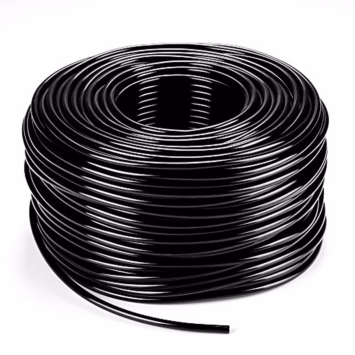 200ft 1/4 inch Drip Irrigation Tubing Blank Distribution Tubing Drip Irrigation Hose Garden Watering Tube Line for Garden Irrigation System