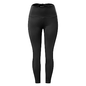 Slimming Leggings, Tj Maxx Leggings for Women Butt Lift Leggings with Pockets Women's Bow Tight Yoga Pants Printed High Waist Abdominal Buttock Elastic Sports Leggings Lifting (XXL, Black-1)