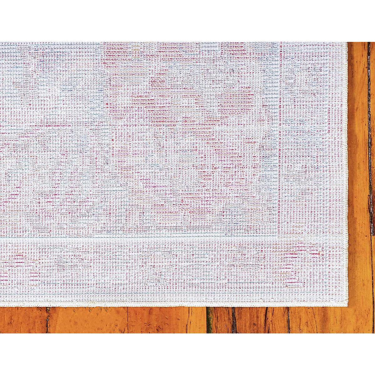 Unique Loom Austin Collection Botanical, Medallion, Vintage Area Rug, 8' 0" x 10' 0", Beige/Blue