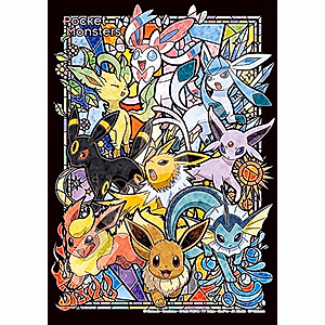 208 Piece Art Crystal Jigsaw Puzzle Pocket Monster Evey Evolutions (18.2 x 25.7 cm)