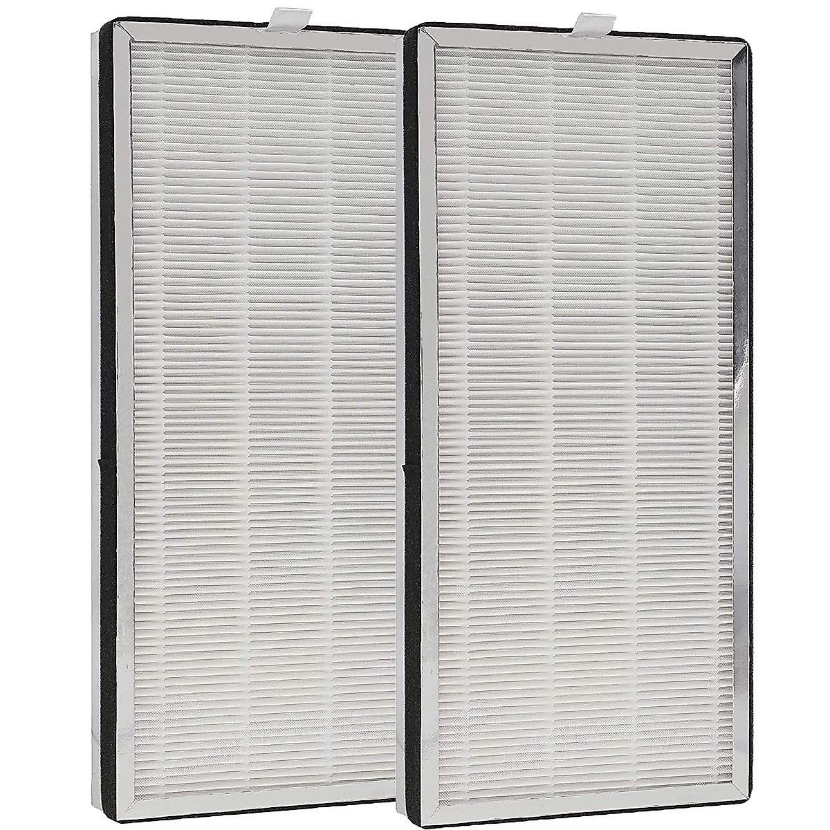 Drolma 2 Pack MA-40 H13 True HEPA Replacement Filter Compatible with Medify Air MA-40 Air Purifier MA-40A and MA-40B, 3-in-1 Filters includes Activated Carbon Filter, Part# ME-40