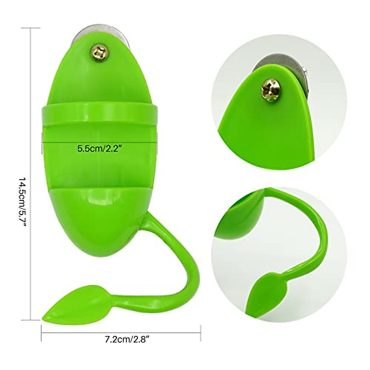 PAULOZYN 2PCS Bird Cuttlebone Stand Holder Feeding Cup Rack Birdcage Accessories with Perches Supplies Fruit Vegetable Storage for Budgies Parakeet Cockatiel Conure Lovebird Finches, Green