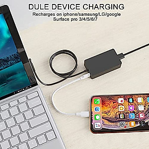 Surface Pro Charger, 44W 15V 2.58A Power Supply for Microsoft Surface Pro 3/4/5/6/Surface Laptop 2/Surface Go & Surface Book (New Surface Pro Charger)