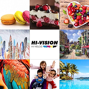 HI-Vision® 8 Pks Compatible LC-103 LC103 XL High Yield 2X(Black,Cyan,Yellow,Magenta) Ink Cartridges Replacement for DCP-J152W,MFC-J245,J285DW,J450DW,J470DW,J475DW,J650DW,J870DW,J875DW Printer