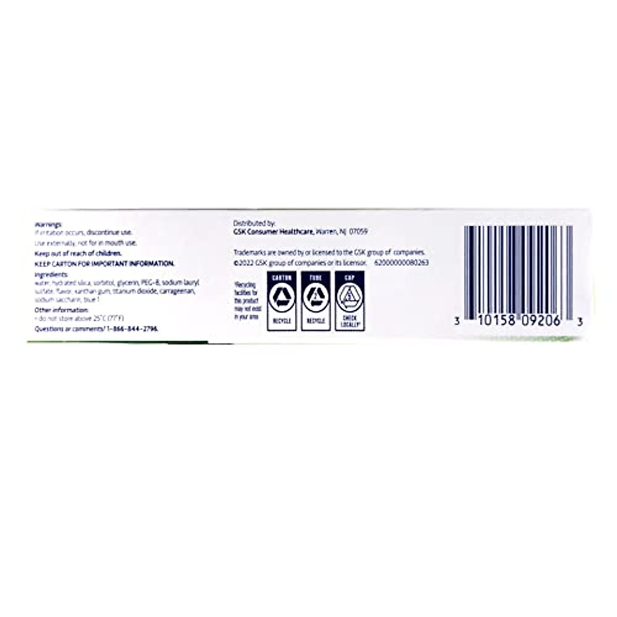 Polident Dentu-Creme Denture Cleaner - 3.9 oz, Pack of 4