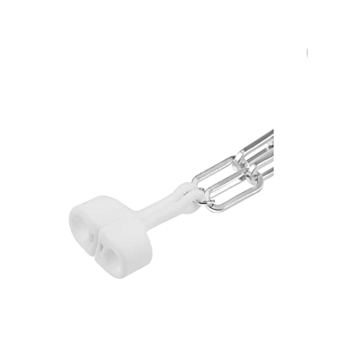 Anne Klein Apple AirPods Paperclip Chain Necklace