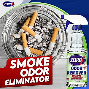 ZORBX Unscented Odor Eliminator for Strong Odor - Used in Hospitals & Healthcare Facilities | Advanced Trusted Formula, Fast-Acting Odor Remover Spray for Dog, Cat, House & Carpet (16 Oz.)
