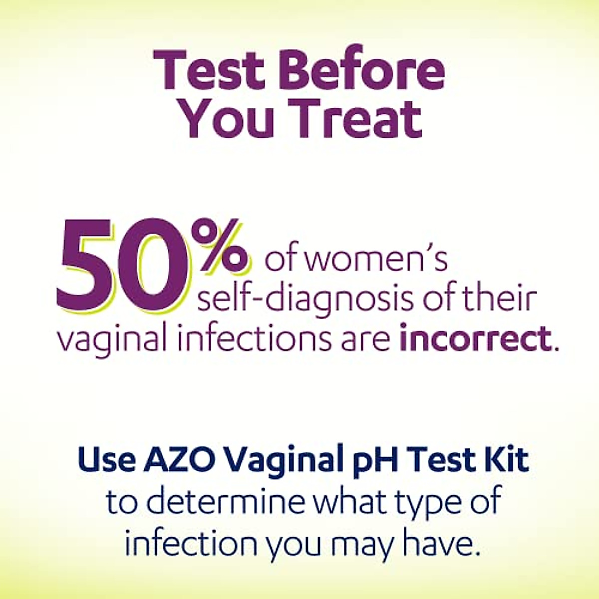AZO Vaginal pH Test Kit, Clinically-Tested Vaginal Infection Test Kit, Fast & Accurate Results, from The #1 Most Trusted Brand, 2 Self-Tests