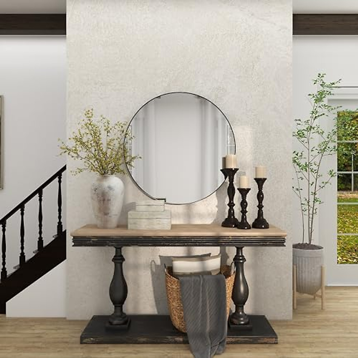 Deco 79 Mother of Pearl Handmade Box with Hinged Lid, Set of 2 12", 8"W, White