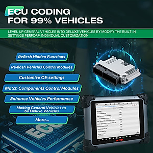 Autel MaxiSYS MS908S PRO II: 2024 J2534 ECU Programming Coding Adaption, Level-Up of MS908S Pro Elite MK908P II, Same Programming As MSUltra MS919 Elite II PRO, AutoScan 2.0, Active Test 36+ Services