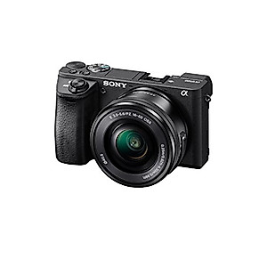 Sony Alpha a6500 Mirrorless Digital Camera Bundle with 2.95" LCD, Black (ILCE6500KIT)