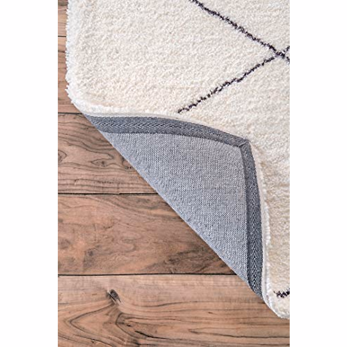 nuLOOM Hand Tufted Armitra Area Rug, 6' 7" x 9', Natural