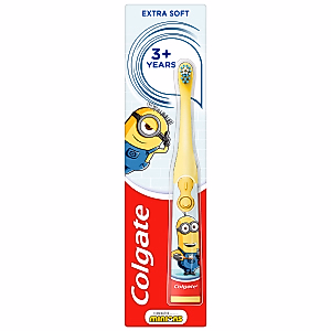 Colgate Minions Extra Soft Battery Toothbrush, Assorted