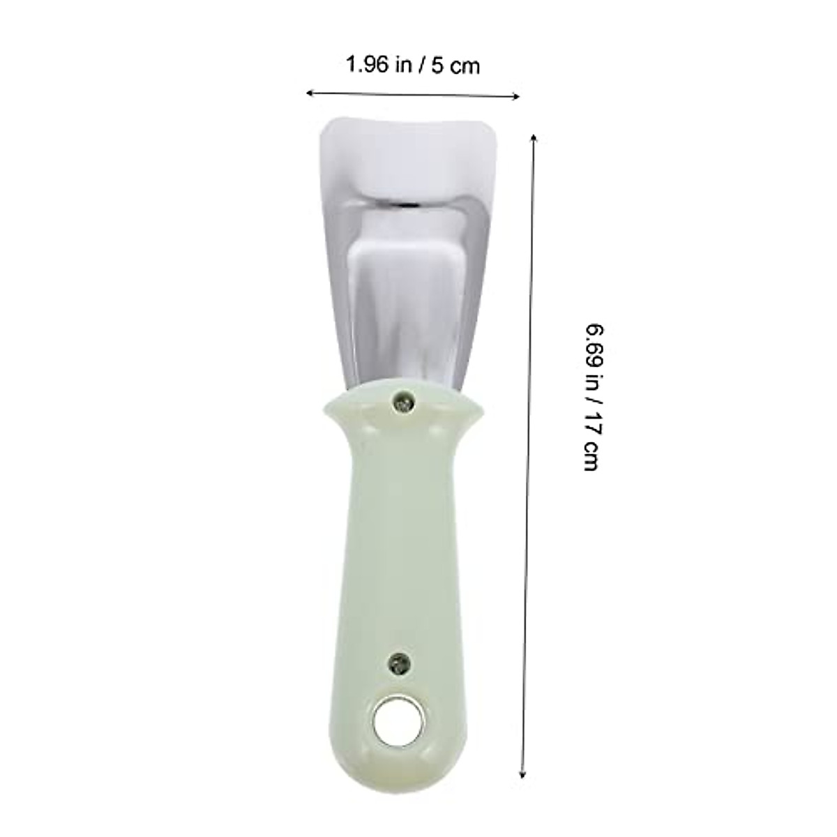 GANAZONO 18 pcs Refrigerator Frost Removal Shovel Household Gadgets Window Snow Scraper ice Removal Tool Removal deicer Windows Cleaning Tools Handheld Defroster Stainless Steel pp car