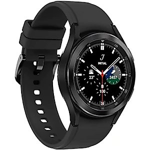 Samsung Galaxy Watch 4 Classic Smartwatch 42mm with Extra Band Included, Sleep Monitor, Black - SM-R880NZKCXAA (Renewed)