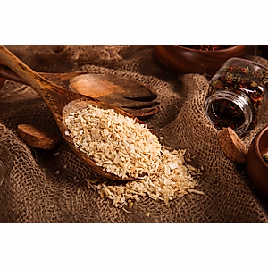 Gourmanity 2 lb Chopped Onions Resealable Bag, Minced Onion Flakes, Dehydrated Onions bulk minced, Chopped Onions Fresh Substitute, Yellow Onion, Dried Onions, Chopped Onion, Minced Onions Dried