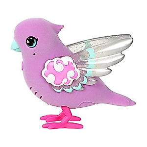 Little Live Pets - Lil' Bird & Bird Cage: Polly Pearl, New Light Up Wings with 20 + Sounds, and Reacts to Touch