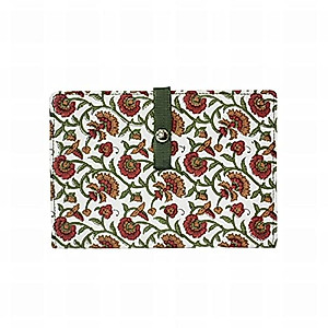 Yarn Ave Knitting Pattern Holder Fold-Up Style Knitting Chart Keeper Knitting Progress Keeper with 3 Small Magnets, 1 Large Magnet Strip and 1 Pen, Small Size - 7 x 10.5 Inches, Wine