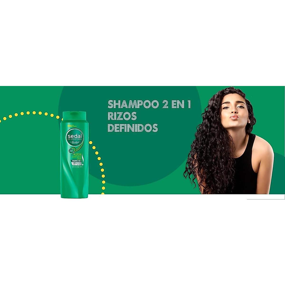 Sedal Rizos Definidos Shampoo 2 en1 340 ml