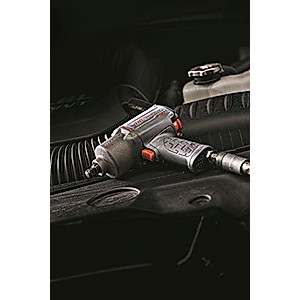 Ingersoll Rand 2235TiMAX 1/2” Drive Air Impact Wrench – Lightweight 4.6 lb Design, Powerful Torque Output Up to 1,350 ft-lbs, Titanium Hammer Case, Max Control, Gray