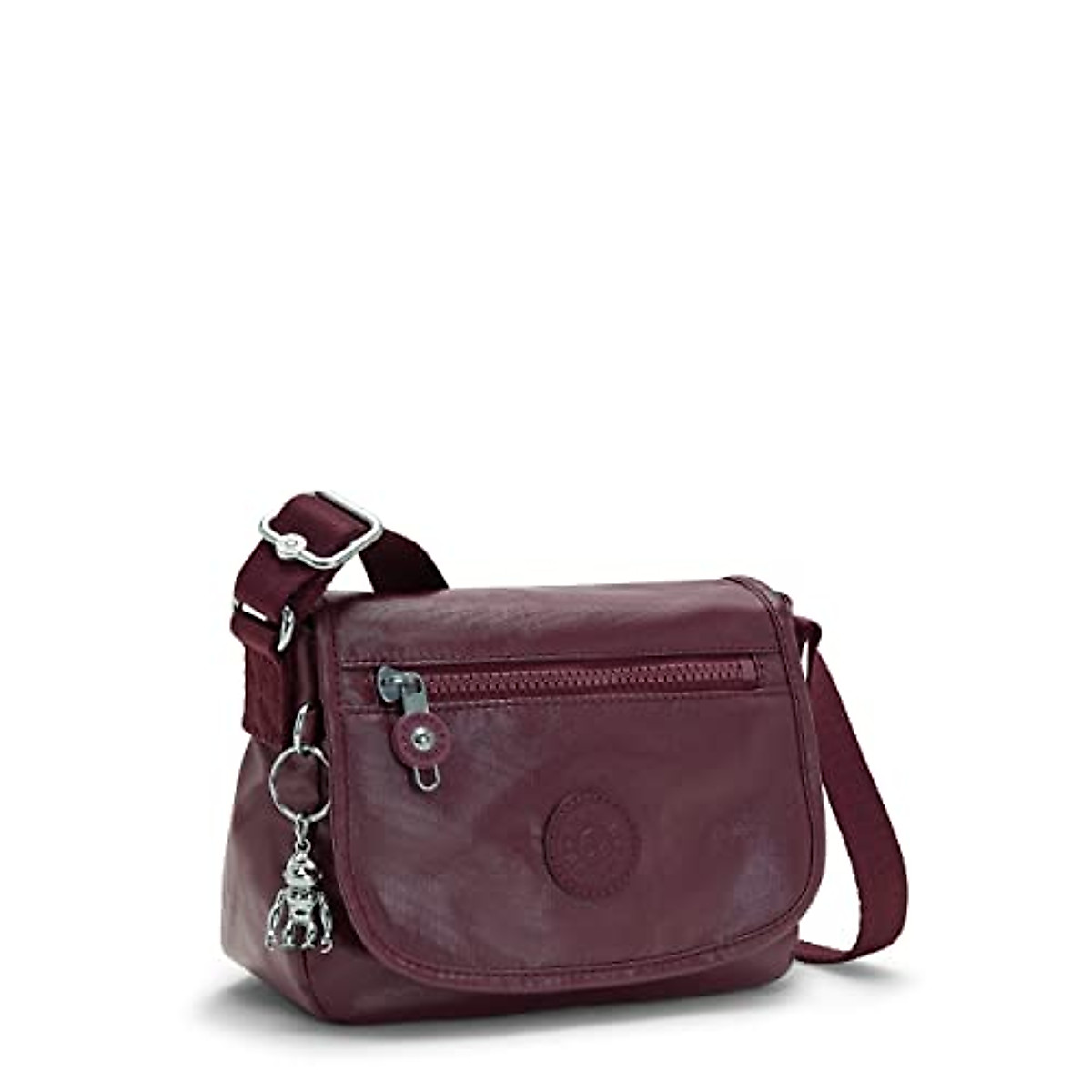 Kipling Women's Sabian U Minibag, Lightweight Mini, Crossbody Bag, Burgundy Lacq