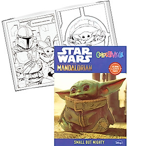 Star War Mandalorian & Baby Yoda Coloring & Activty Book Set - x2