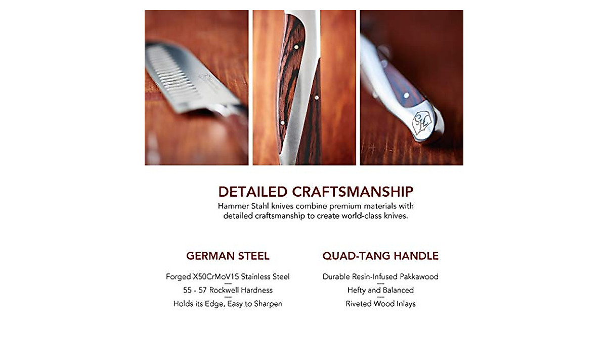 Hammer Stahl 10-Inch Scimitar Knife – Precision & Durability