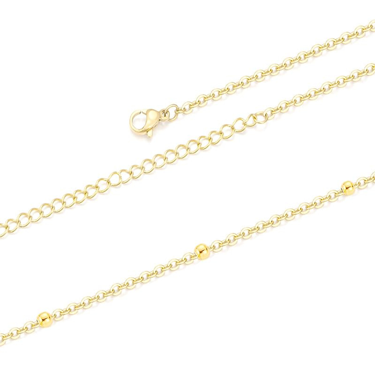 Minimalist Gold Satellite Beads Belly Waist Body Chain Adjustable Trendy Beach Bikini Jewelry Handmade for Women Sexy