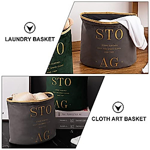 1pc Blankets Bins Art Foldable Clothes Basket Collapsible Sturdy Storage Clothing Home Fabric for Hamper Kid Folding Kids Multi- Cloth Bucket Dirty Baby Bag