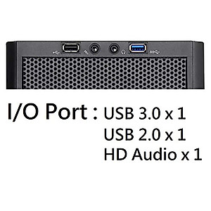 Thermaltake Versa H22 Black ATX Mid Tower Perforated Metal Front and Top Panel Gaming Computer Case 2.0 Edition with One 120mm Rear Fan Pre-Installed CA-1B3-00M1NN-A0