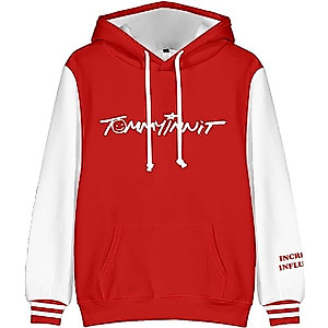 TEATYUKE TommyInnit Baseball Merch Dream Team SMP Hoodie Woman Man Sweatshirt Couple Clothes (1,L)