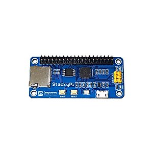 StackyPi - Stackable Raspberry Pi HAT Based on Raspberry Pi RP2040 MCU, Helps to Run The Raspberry Pi Hats via The Pico Zero RP2040