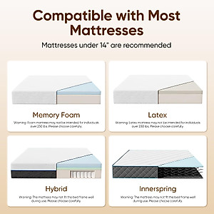 BMBMT Adjustable Bed Frame Twin XL, Adjustable Bed Base for Stress Management, Zero Gravity Base, Head and Foot Incline, Anti-Snore, Memory Pre-Sets