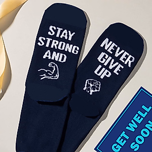 Get Well Soon Gifts Basket for Men, Care Package for Men Sick Friends, Thinking of You Feel Better Gifts After Surgery Cancer Chemo Box for Men Tumbler