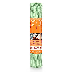 Con-Tact Brand Grip Non-Adhesive Shelf Liner, Sage, 6 Rolls, 6 Count