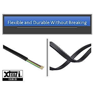 Xtenzi 6Pin Flex Cable XTFC Wire Accessory XT91616 for Amp Remote Knob Compatible with Phoenix Gold Amplifiers