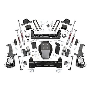 Rough Country 7" Suspension Lift Kit for 2020-2024 Chevy/GMC 2500HD 4WD - 10130A
