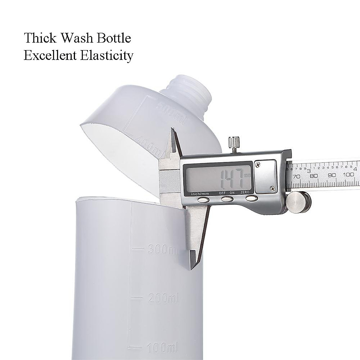 Ronyes Lifescience Wash bottle LDPE Plastic Squeeze Bottle Set Watering Can with Narrow Mouth 250ml 500ml